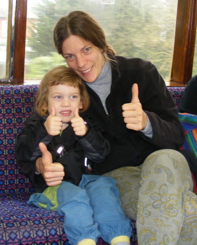 Travels with a 3½ year old Day 4 Trains, Swimmers and Footballers « The ...