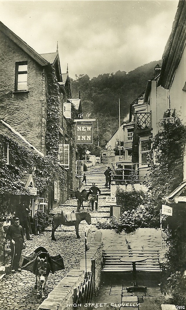 #100daysofbfotc Day 70: Clovelly New Inn « The History Interpreter ...